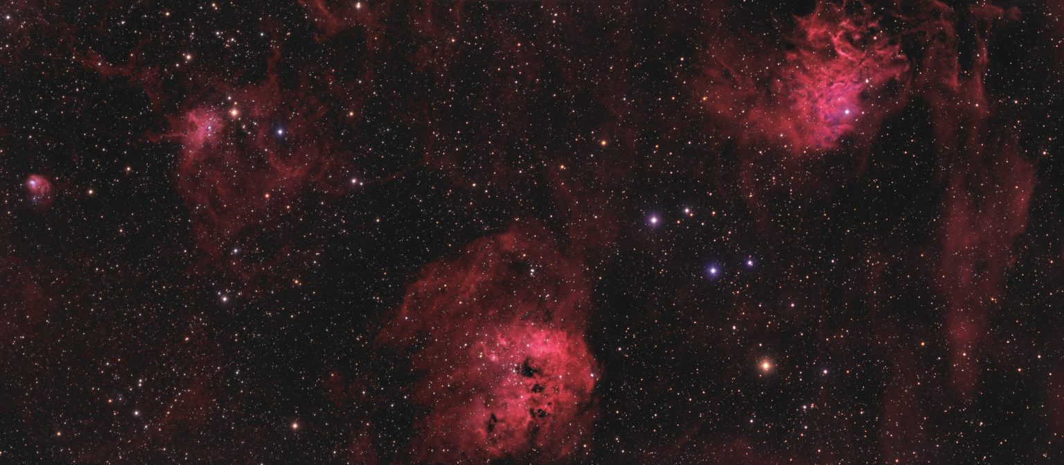 NGC1931, IC417, IC410, IC405 - astrophotos.se